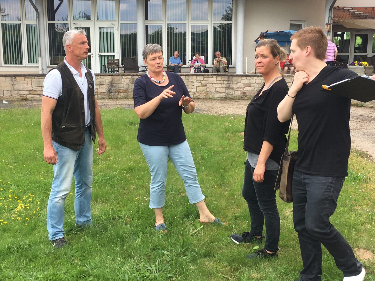 Redaktionsbesuch bei den Partygewinnern - Häusliche Pflege